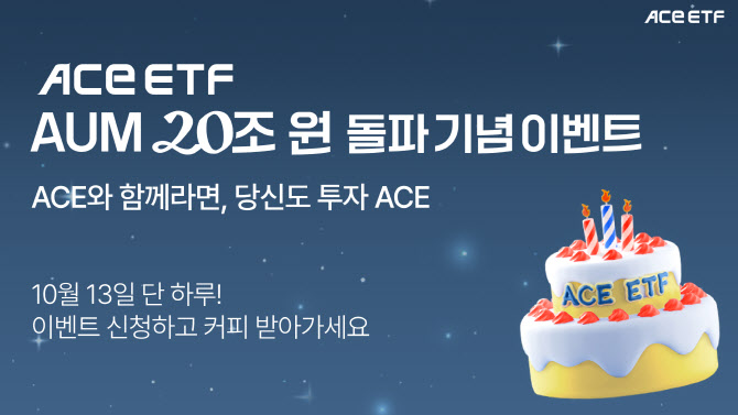 한투운용, ACE ETF 리브랜딩 3주년…깜짝 이벤트 연다