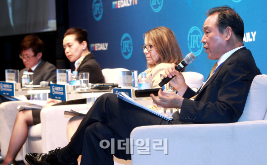[포토][IFC2013]패널로 참석한 송경순 KECG 대표전문위원