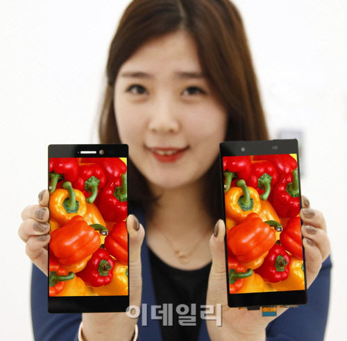 LGD, 세계 최소 베젤 스마트폰용 풀HD LCD 개발