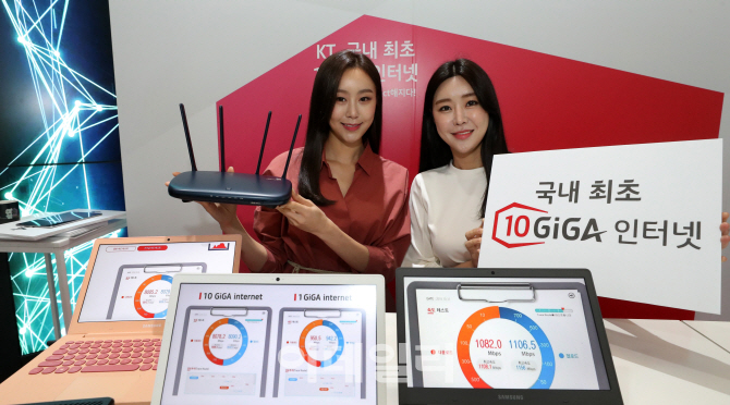 [포토]KT, 10기가 인터넷 상용화 시대 열었다!