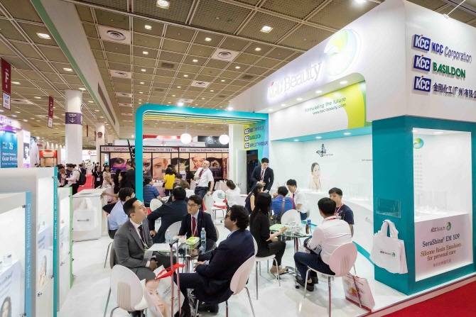 KCC, 인코스메틱스 코리아 2019 전시회 참가