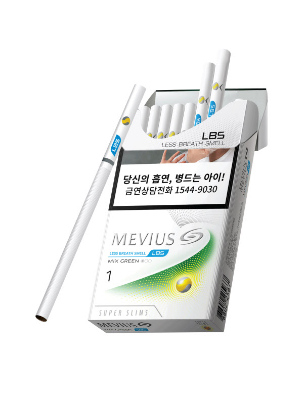 JTI, ‘메비우스 LBS 믹스그린 수퍼슬림 1mg’ 출시