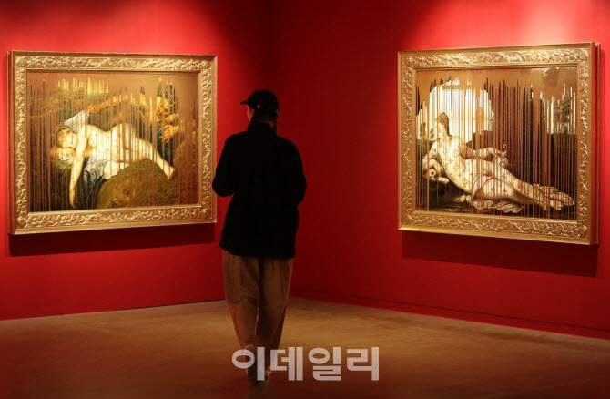 [포토]프랑스 작가 제우스의 전시, '룸(ROOM 711)'