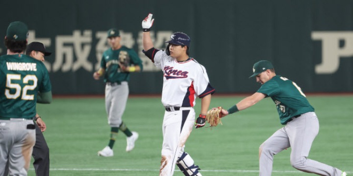 포토 > WBC B조 1R_한국vs호주 - 이데일리